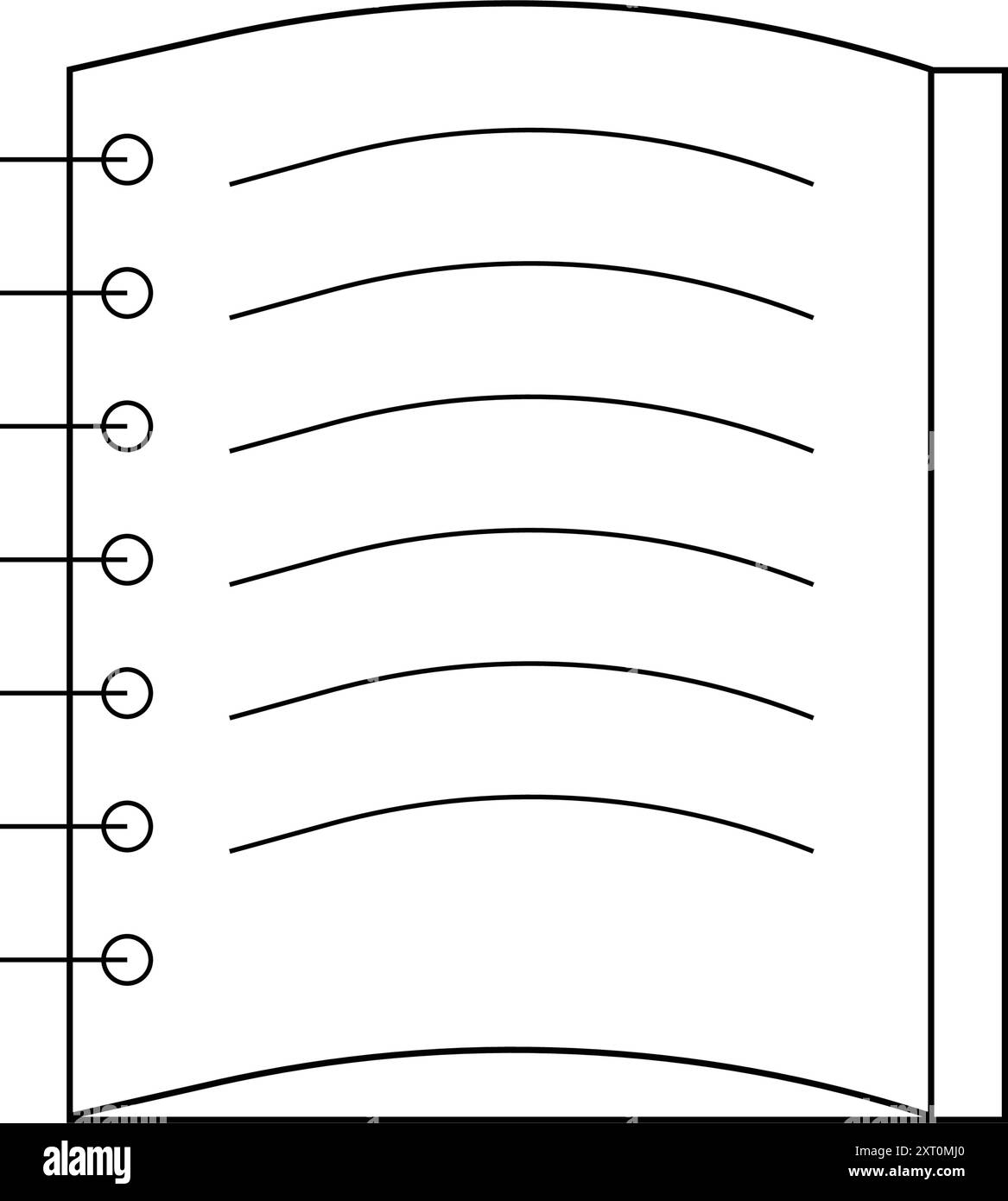 Book laptop pen notepad Stock Vector Images - Alamy