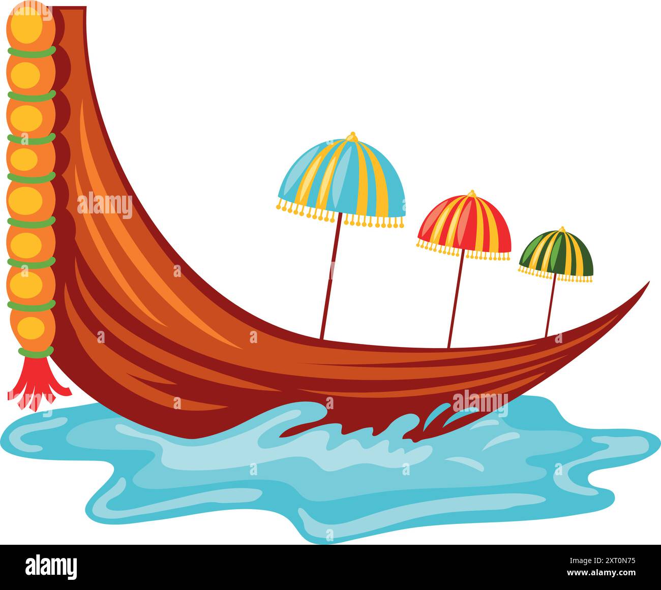 happy onam festival snake boat Stock Vector Image & Art - Alamy