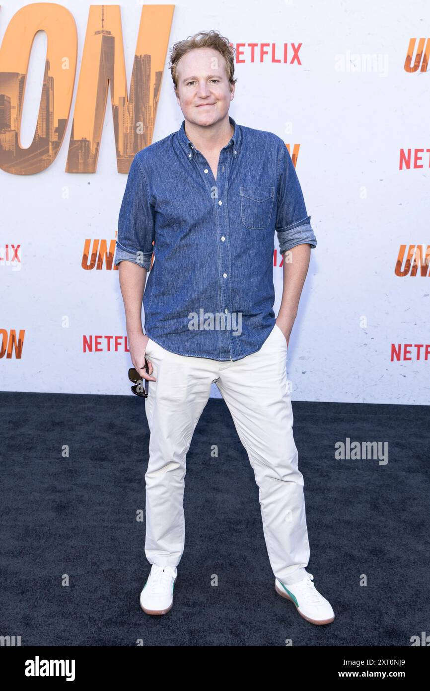 Los Angeles, USA. 12th Aug, 2024. Patch Darragh attends the arrivals of ...