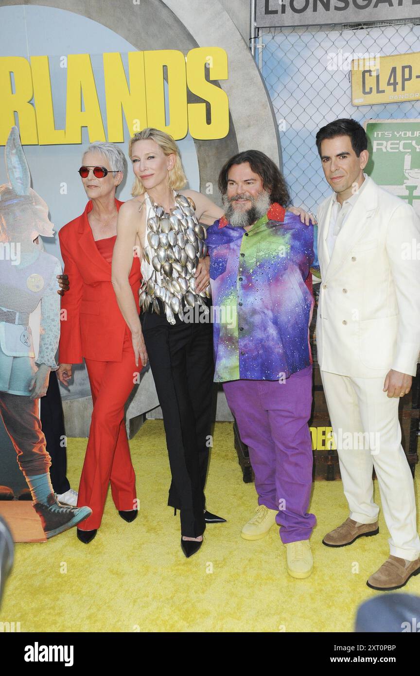 Ca. 06th Aug, 2024. Jamie Lee, Cate Blanchett, Jack Black, Eli Roth at ...