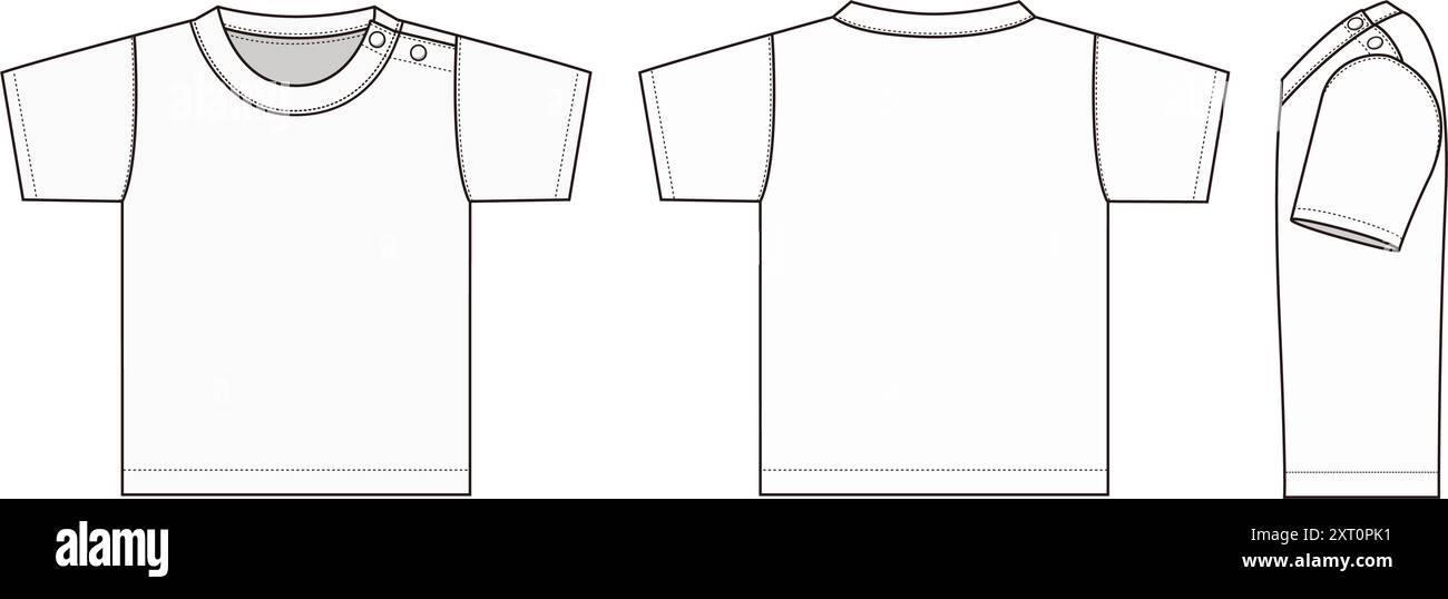 Kids tshirt Stock Vector Images - Alamy