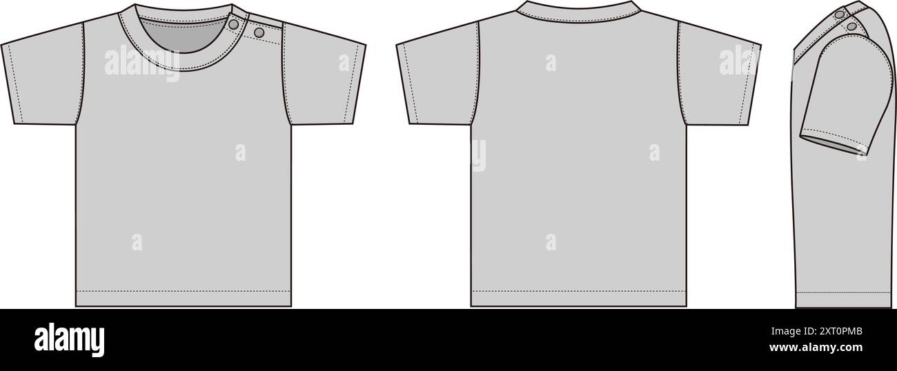 Kids tshirt template illustration Stock Vector Image & Art - Alamy