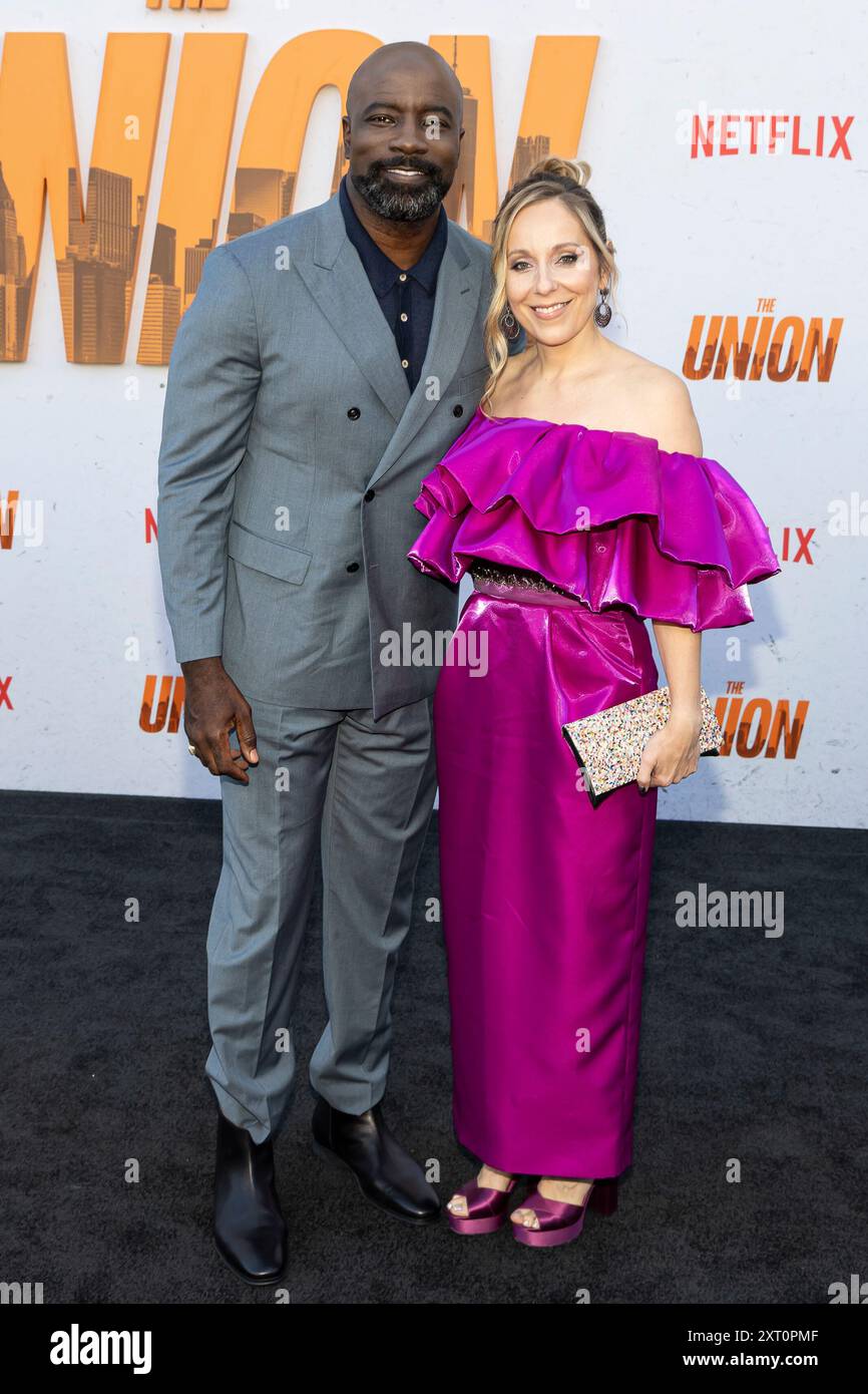 Los Angeles, USA. 12th Aug, 2024. Mike Colter and Iva Colter attend the ...