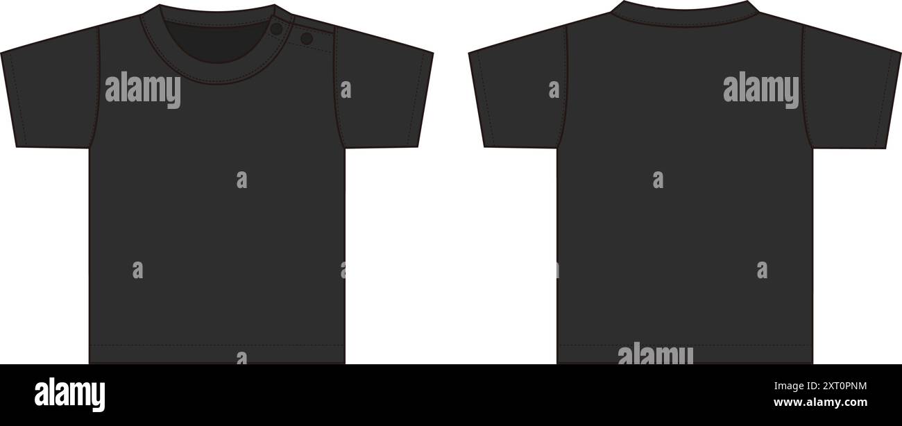 Kids tshirt template illustration Stock Vector Image & Art - Alamy