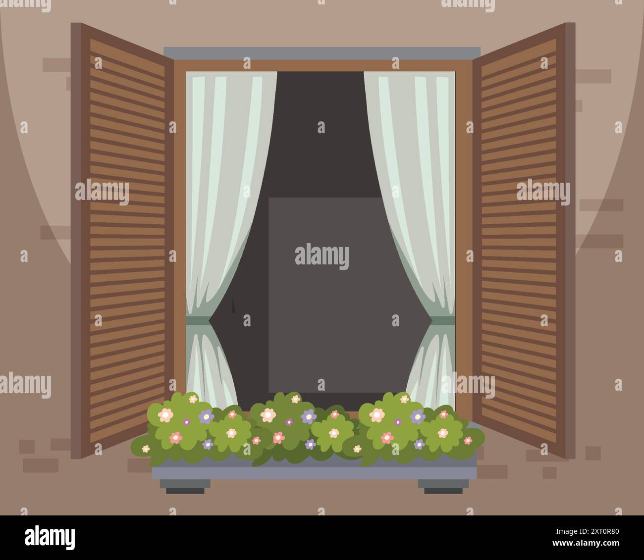 Vibrant shutters Stock Vector Images - Alamy