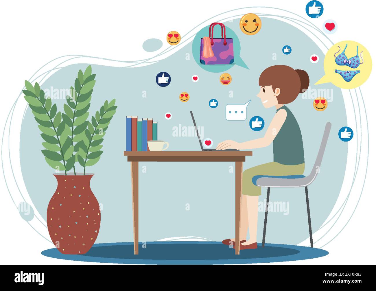 Technology browsing Stock Vector Images - Alamy