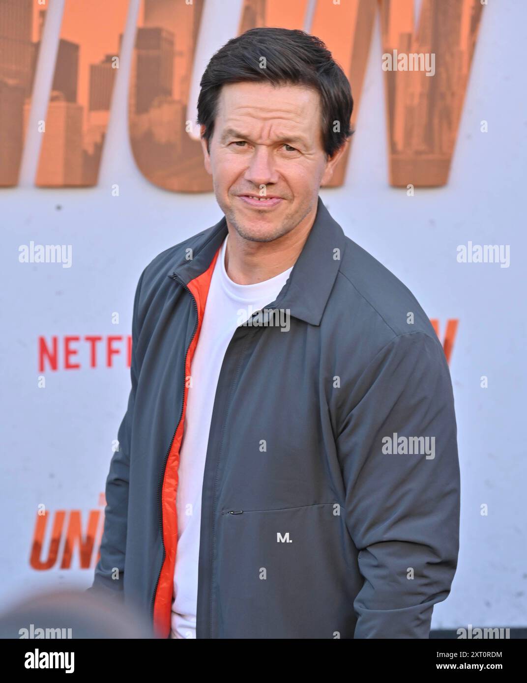 Hollywood, CA USA - August 12, 2024: Mark Wahlberg attends the premiere ...