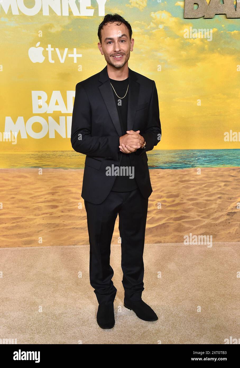 Westwood, USA. 12th Aug, 2024. Eric Diaz arriving to Apple TV ' ‘Bad ...
