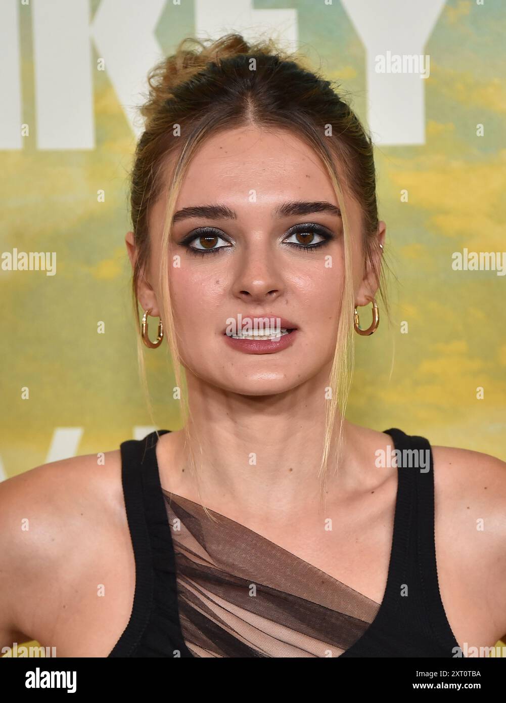 Westwood, USA. 12th Aug, 2024. Charlotte Lawrence arriving to Apple TV ...