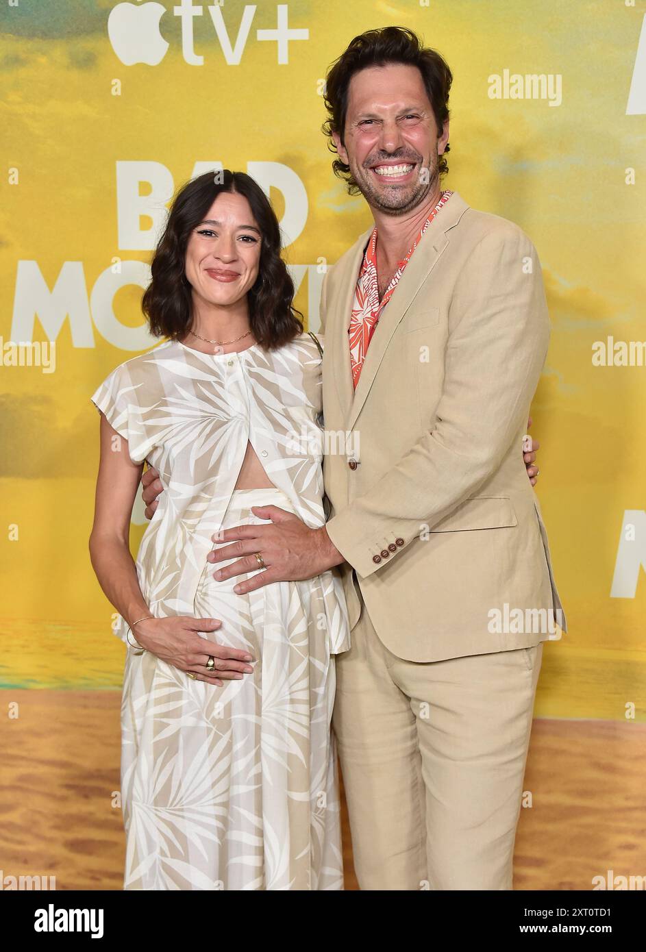 Westwood, USA. 12th Aug, 2024. Maggie Gonzales-Smith and Brian Thomas ...