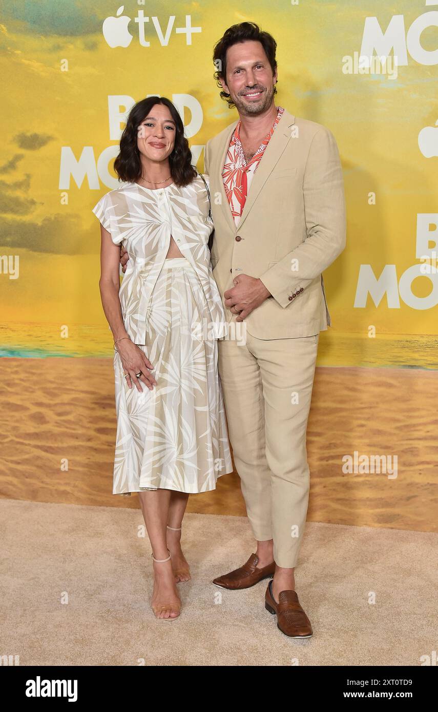 Maggie Gonzales-Smith and Brian Thomas Smith arriving to Apple TV+ ...