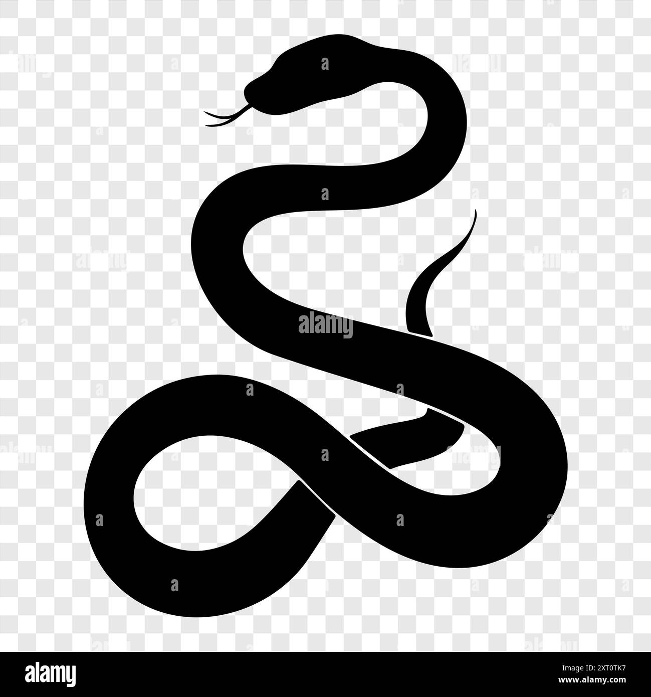 Snake python isolated on Black and White Stock Photos & Images - Alamy