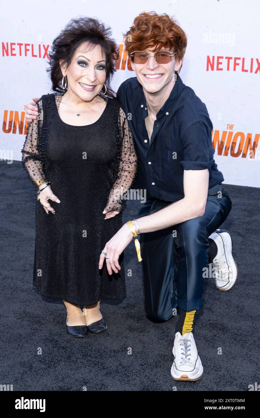 Los Angeles, USA. 12th Aug, 2024. Vicki Montzingo and Peet Montzingo ...