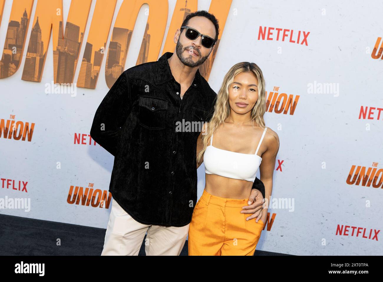 Los Angeles, USA. 12th Aug, 2024. Daniel Sunjata and Pwinty attend the ...