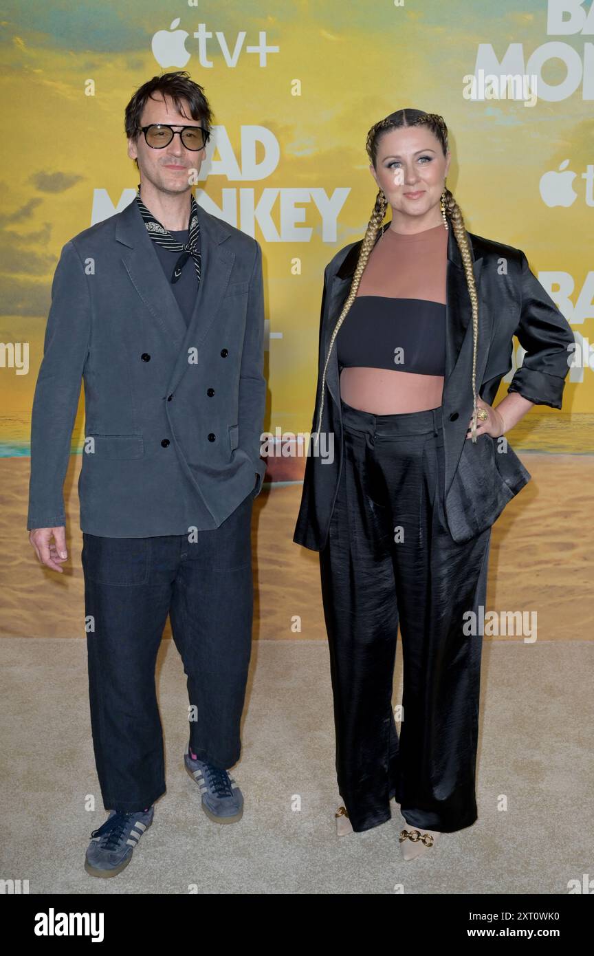 LOS ANGELES, USA. August 12, 2024: Jamie Jackson & Waz Jackson at the ...