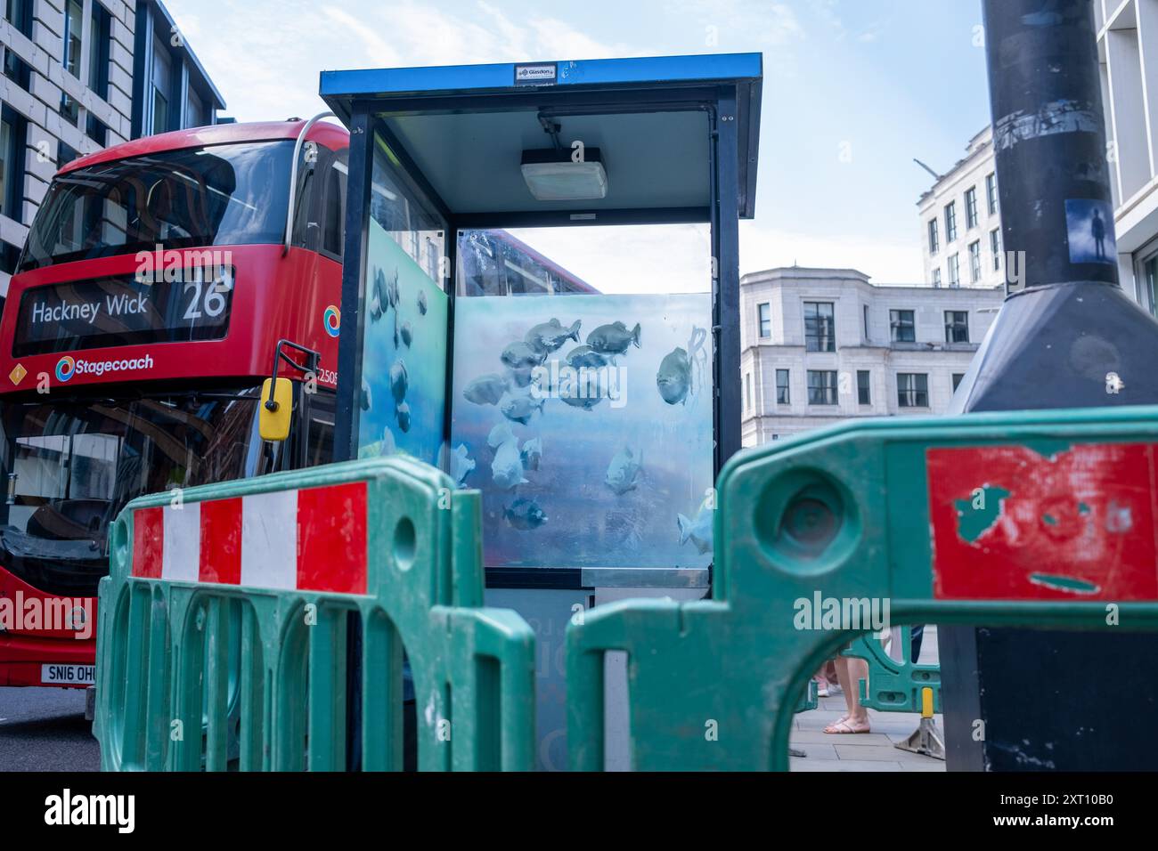 Lone bus drives hi-res stock photography and images - Alamy