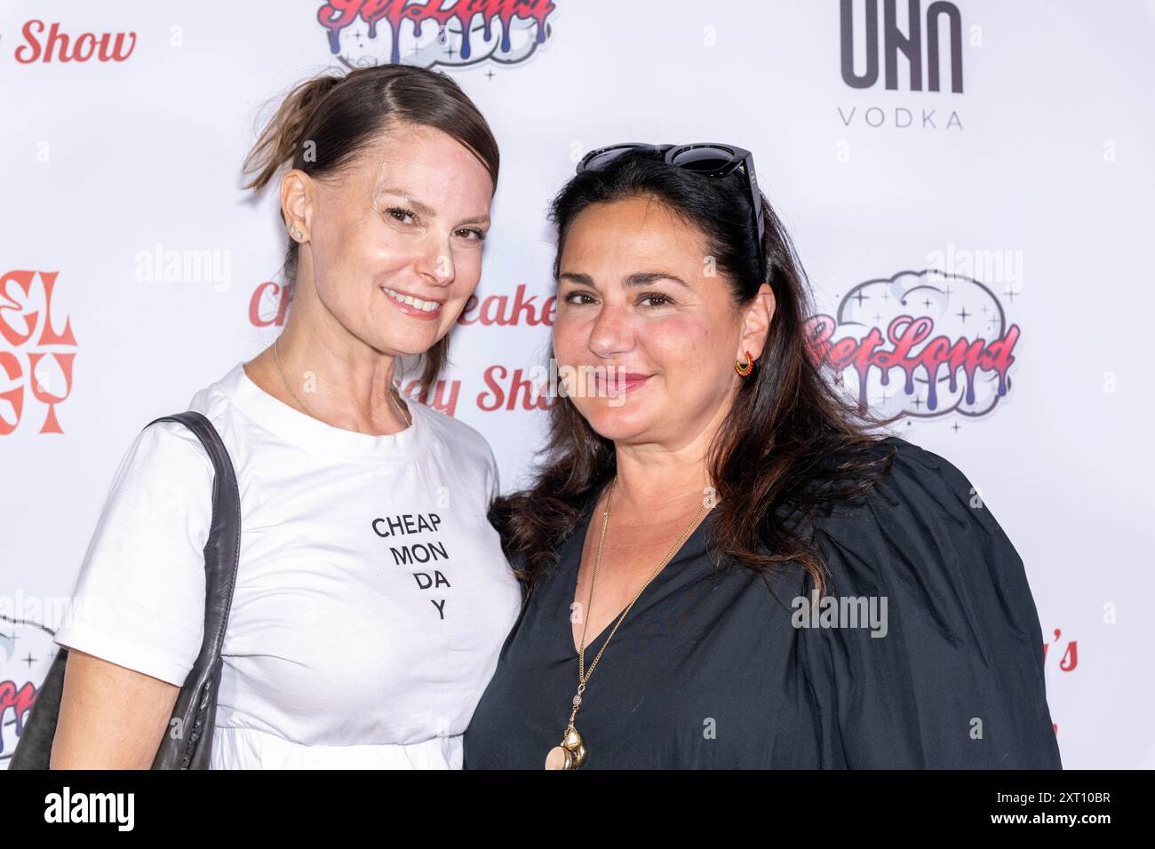 Interior Designer Marina Darsalia, Architect Tiziana Mitchell attend ...