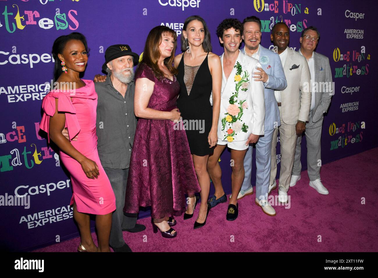 New York, USA. 12th Aug, 2024. Nikki Renee Daniels, David Patrick Kelly, Ana Gasteyer, Sutton ...