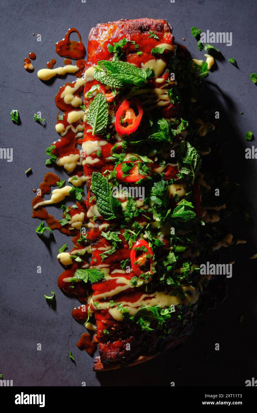 Rib taco hi-res stock photography and images - Alamy