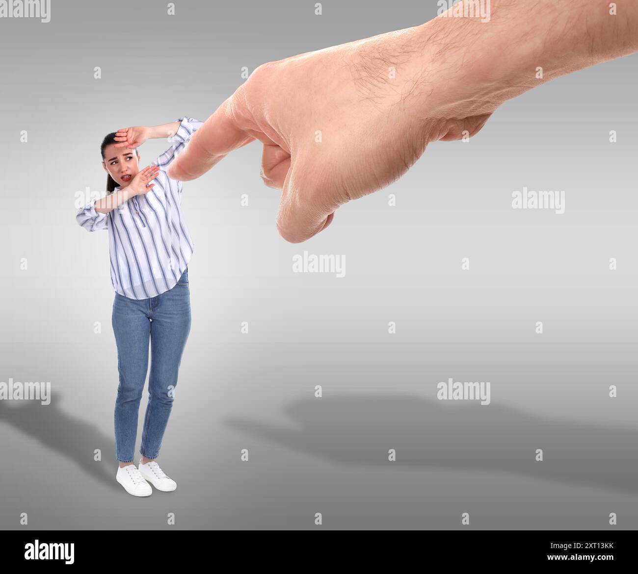 Woman reject man hi-res stock photography and images - Alamy