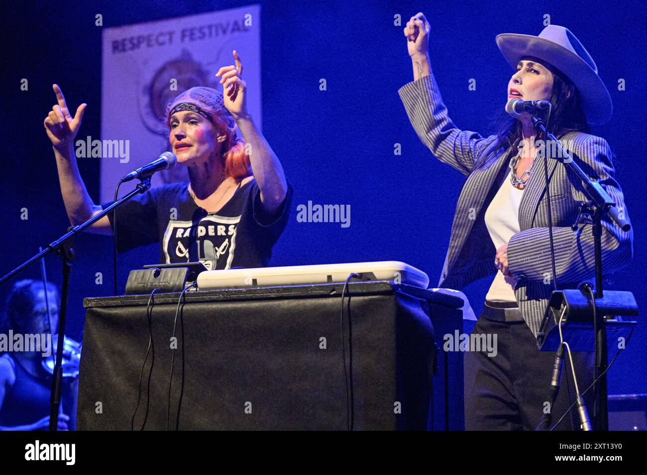 Prague, Czech Republic. 12th Aug, 2024. Concert of US CocoRosie freak ...