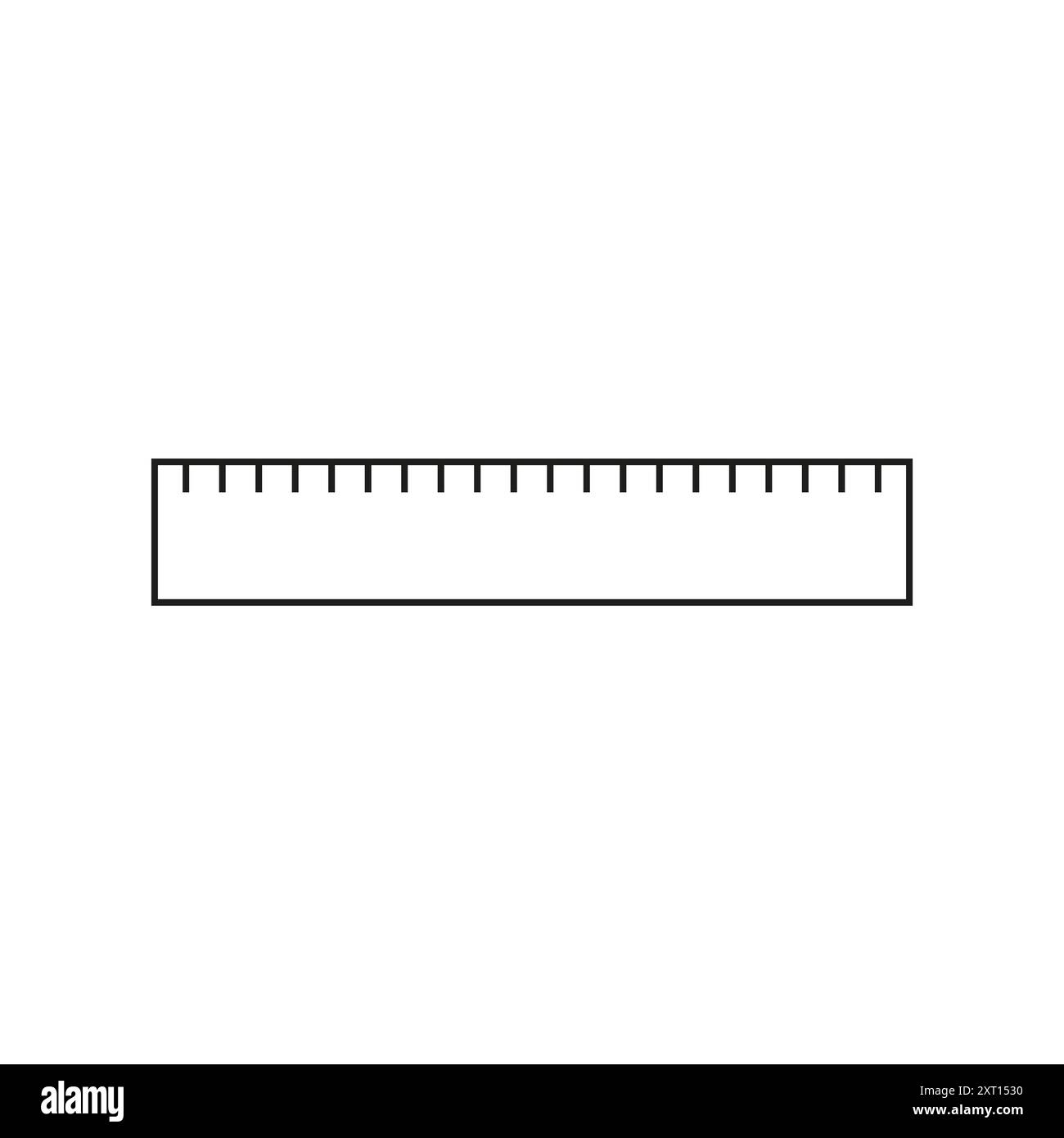 Ruler icon vector illustration logo template for many purpose. Isolated ...