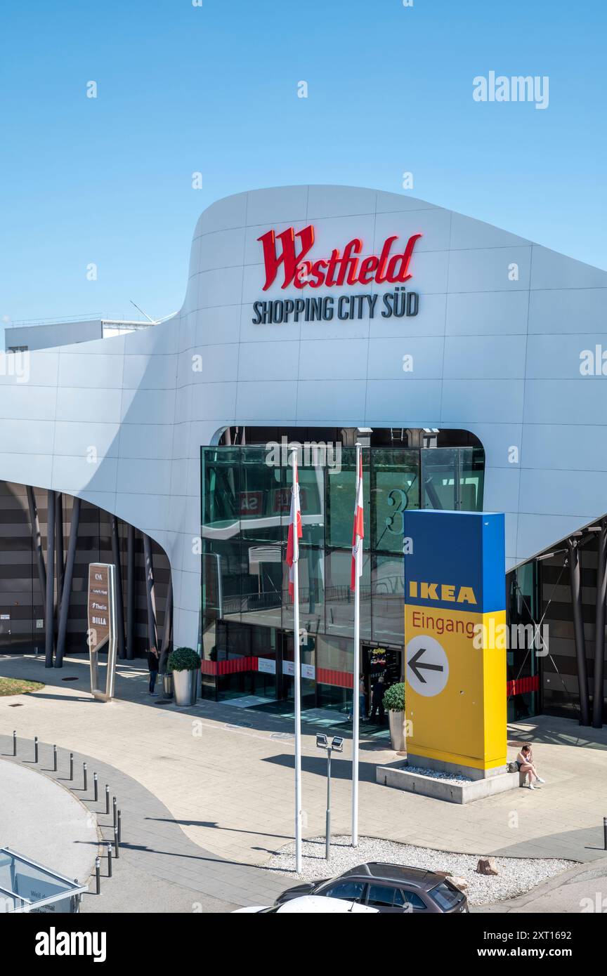Vienna, Austria - August 8, 2024 : Westfield Shopping City Süd , SCS ...