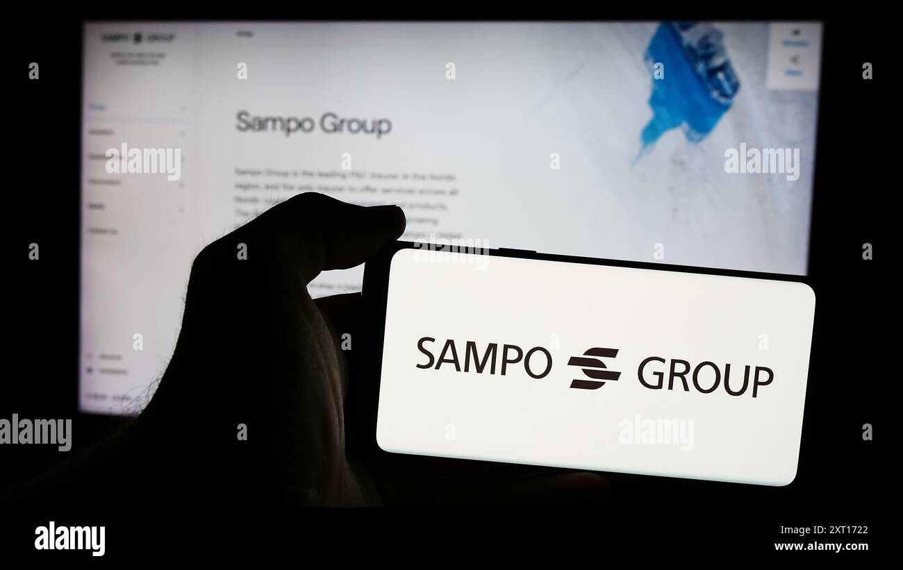 Sampo group logo hi-res stock photography and images - Alamy