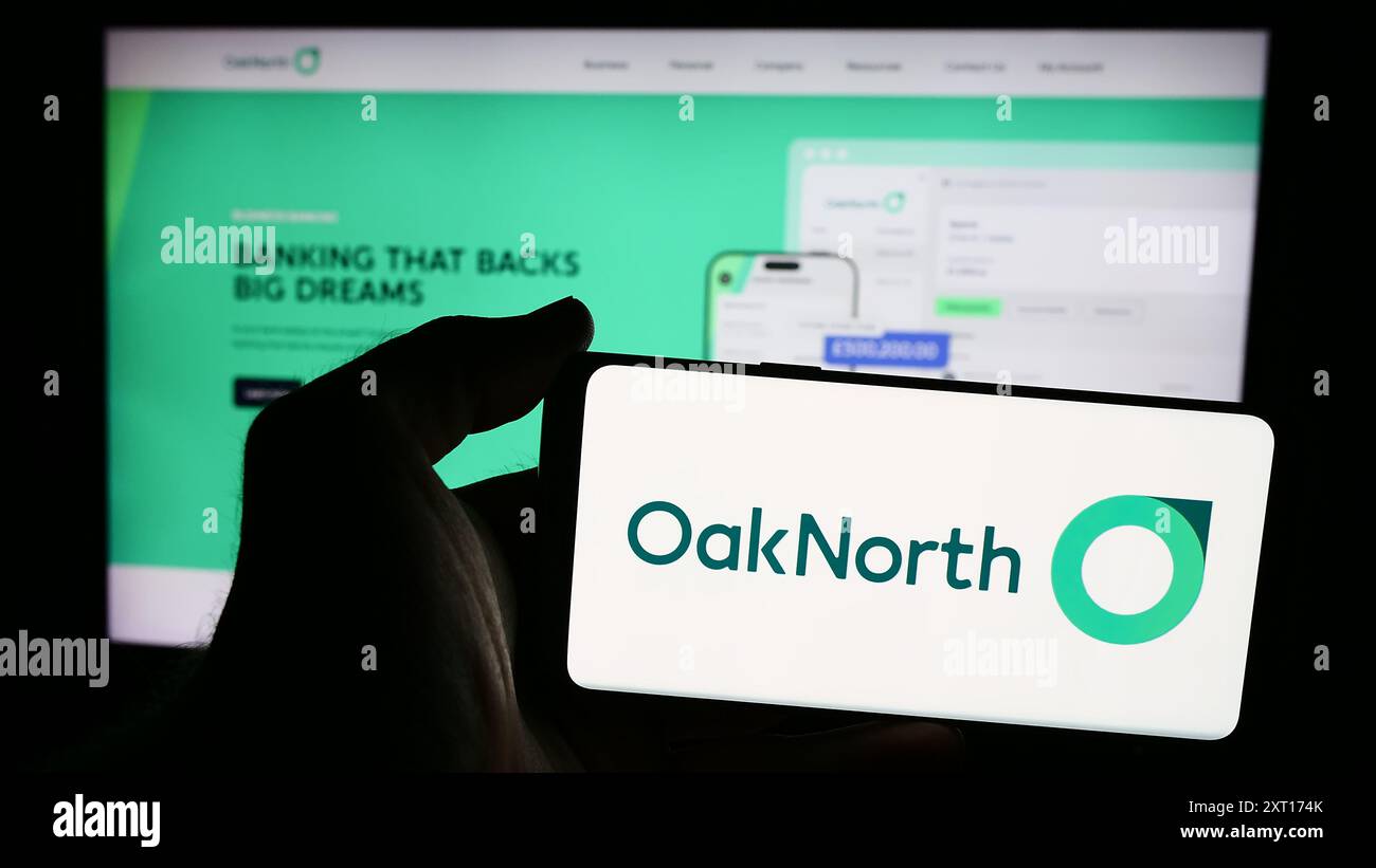 Oaknorth bank logo hi-res stock photography and images - Alamy