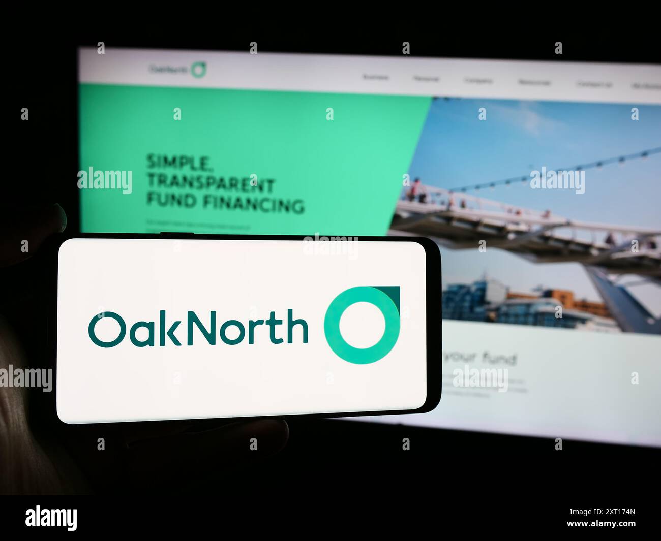 Oaknorth bank logo hi-res stock photography and images - Alamy