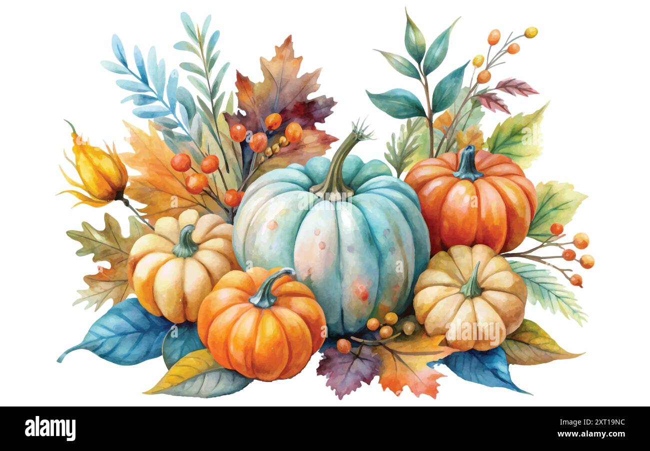 Fall Blue Clipart