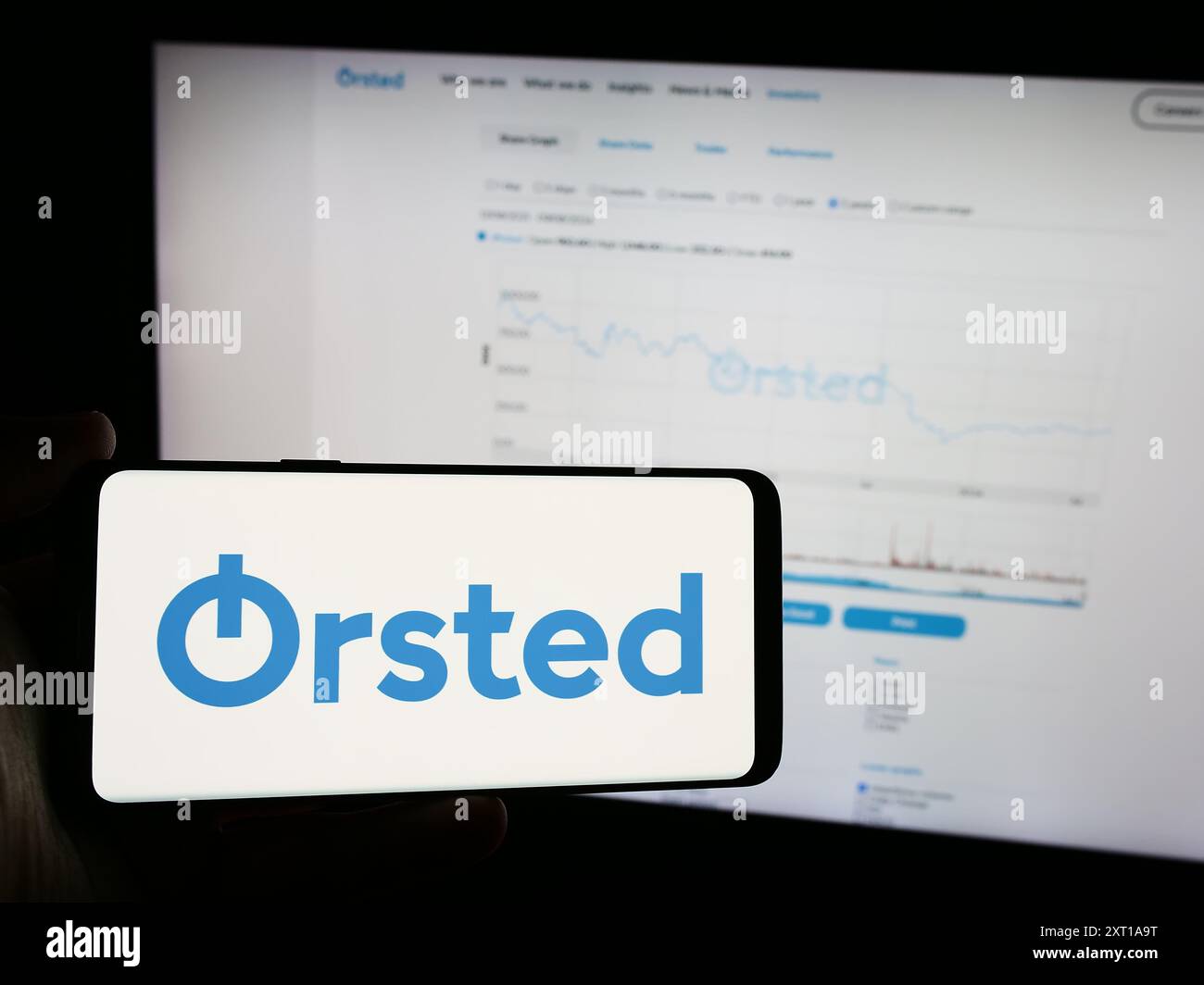 Orsted logo hi-res stock photography and images - Alamy