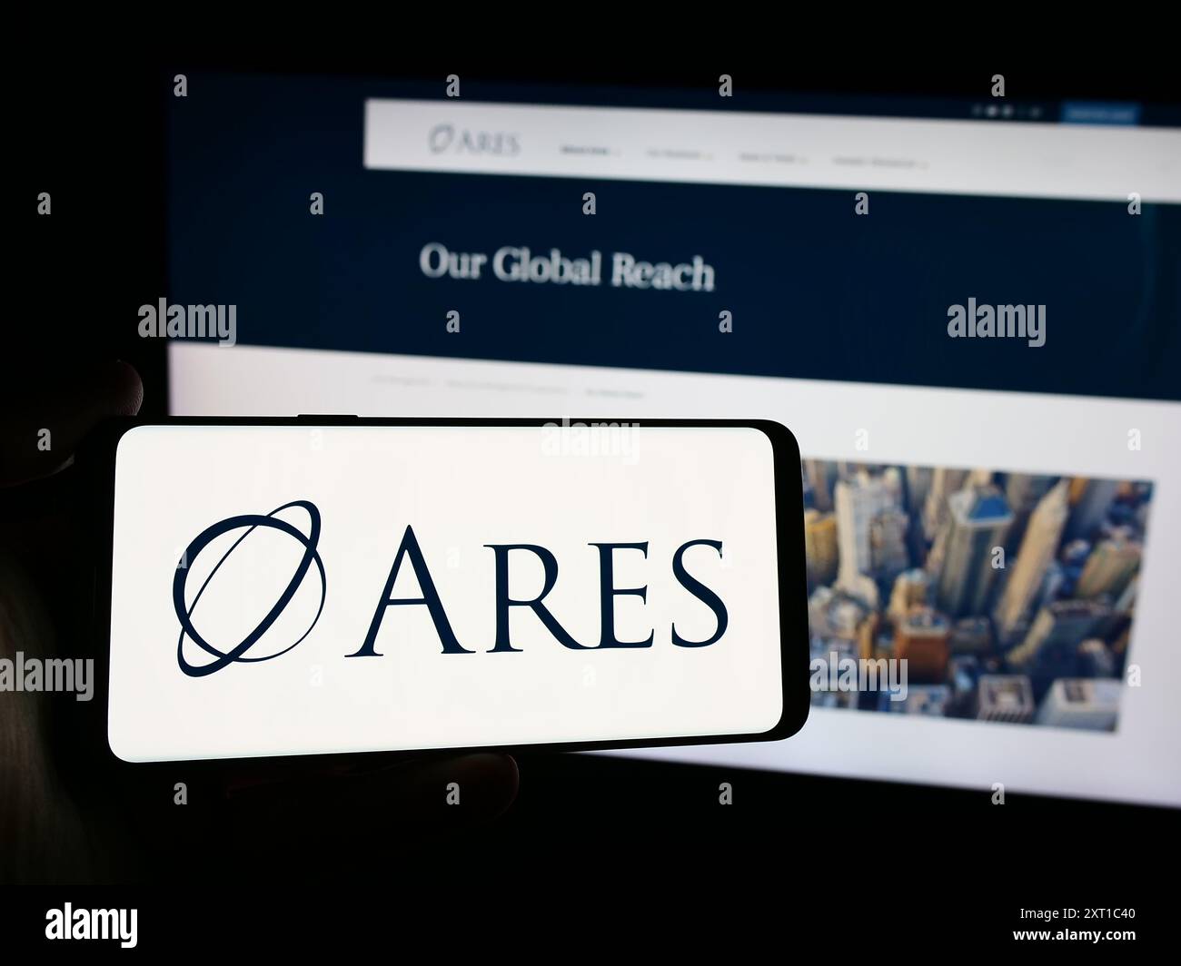Ares management logo hi-res stock photography and images - Alamy