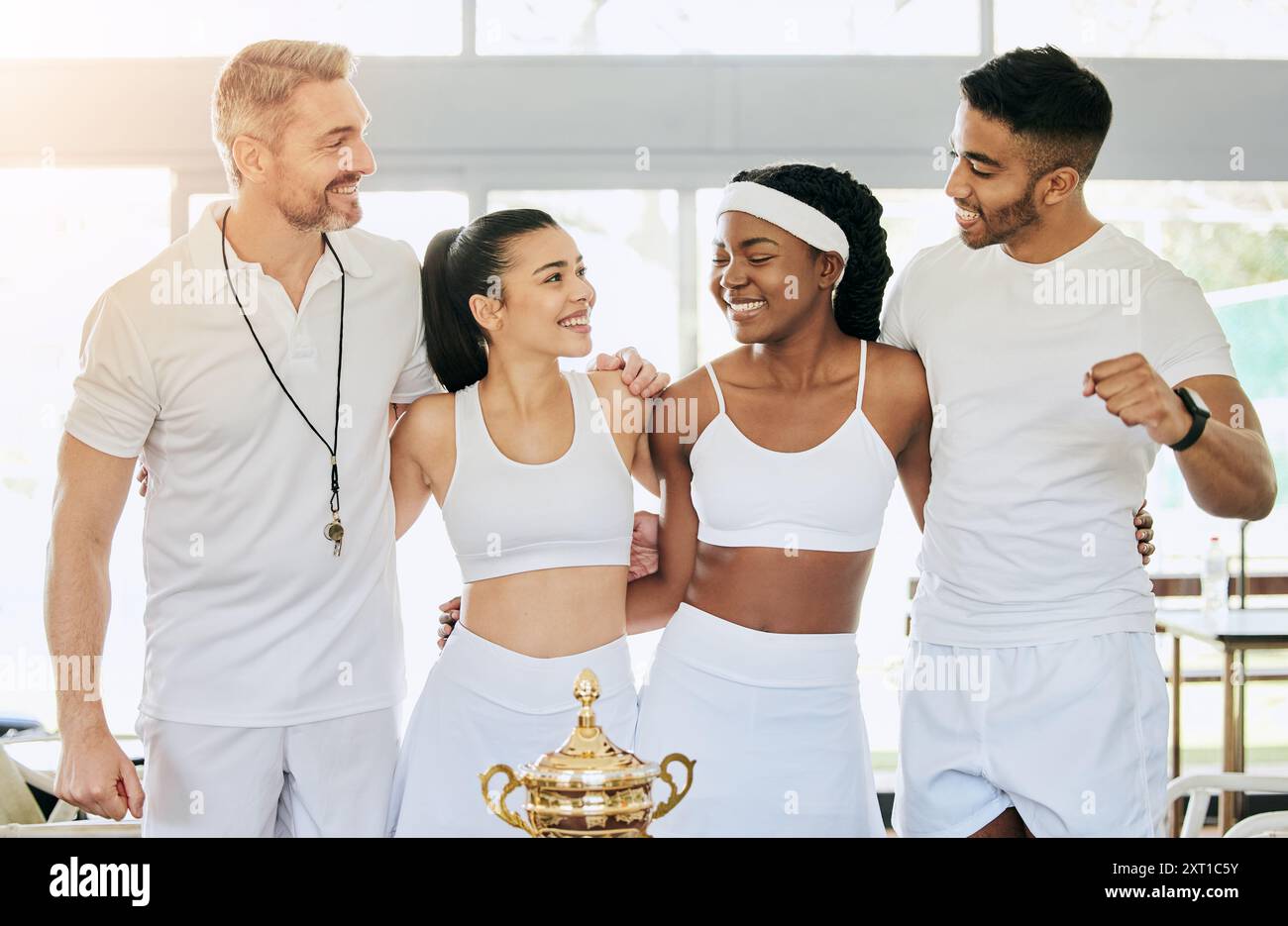Female tennis players celebrating health hi-res stock photography and ...