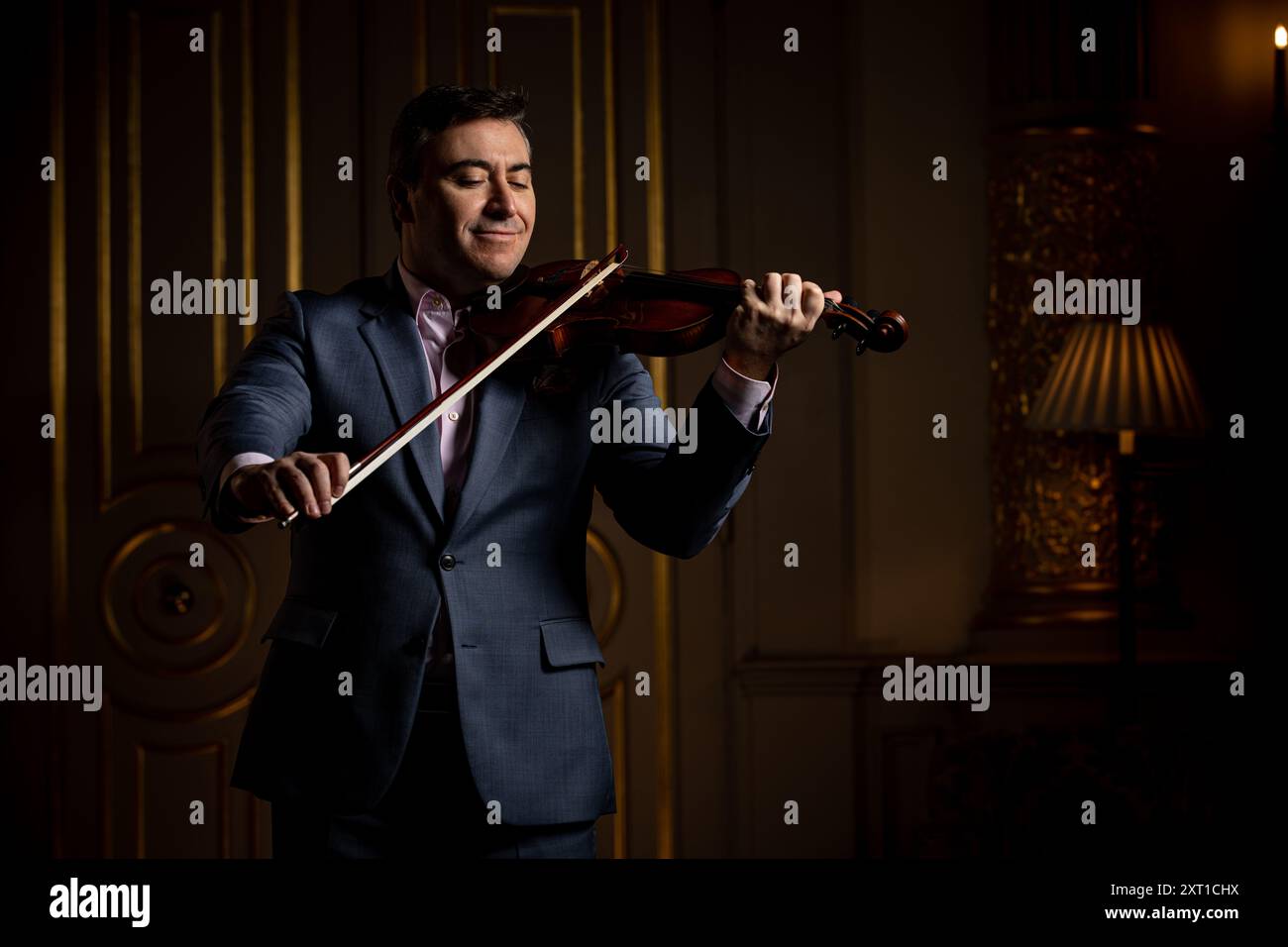 Maxim Vengerov, photographed at The Oxford & Cambridge Club, Pall Mall ...