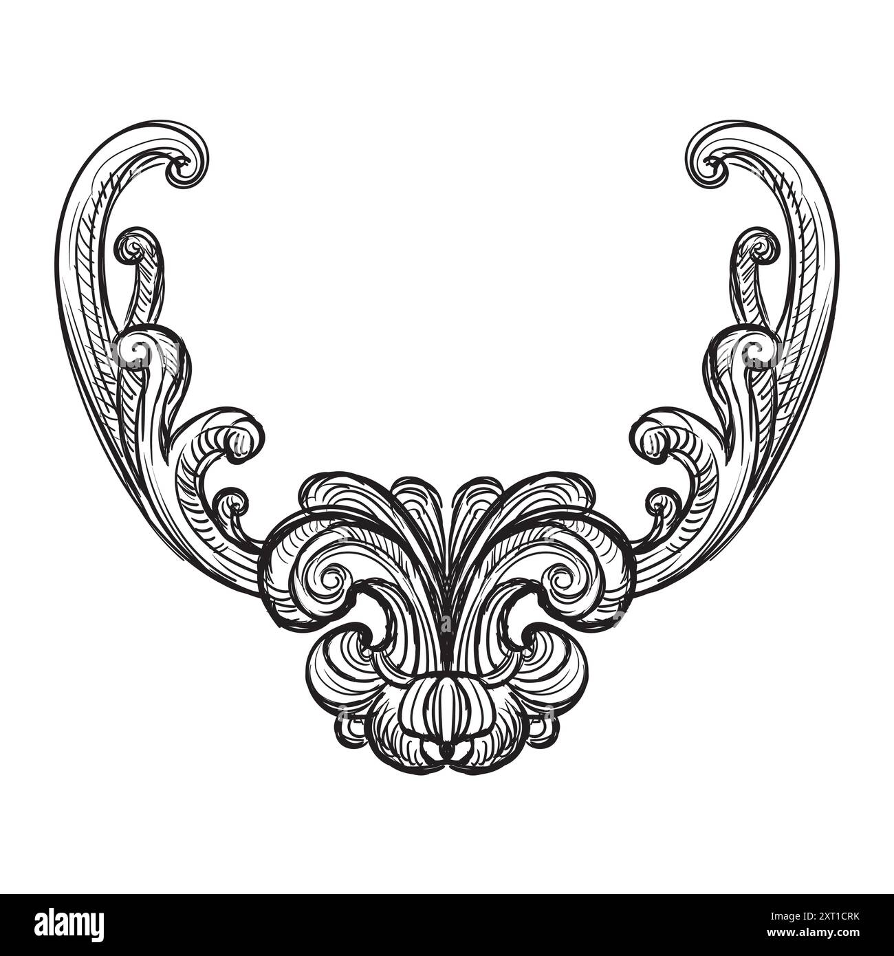 Classic french renaissance style Stock Vector Images - Alamy