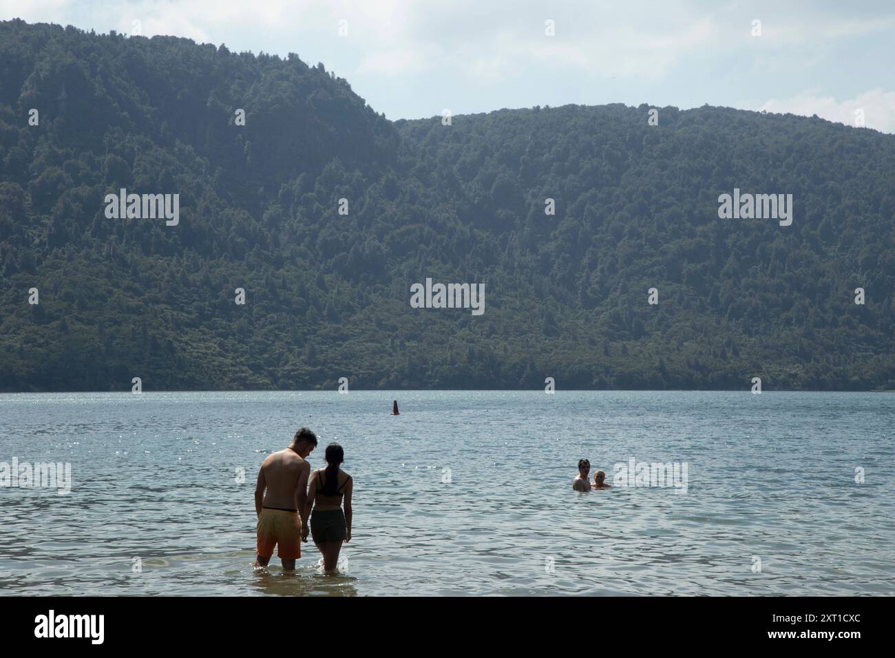 Neuseeland sommer schwimmen hi-res stock photography and images - Alamy