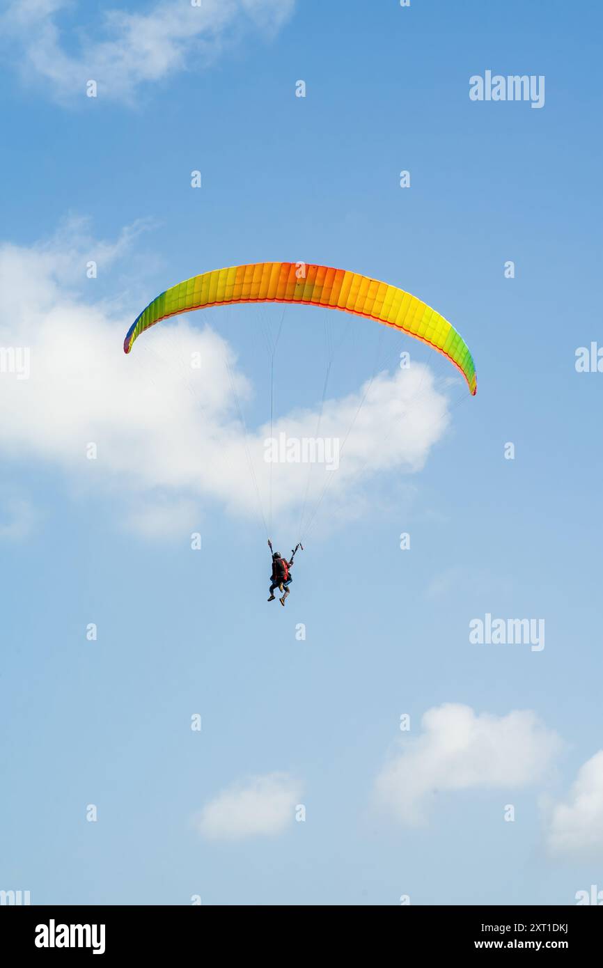 Paragliding in Bukit Bubus, Besut Terengganu. Bukit Bubus is famous for ...