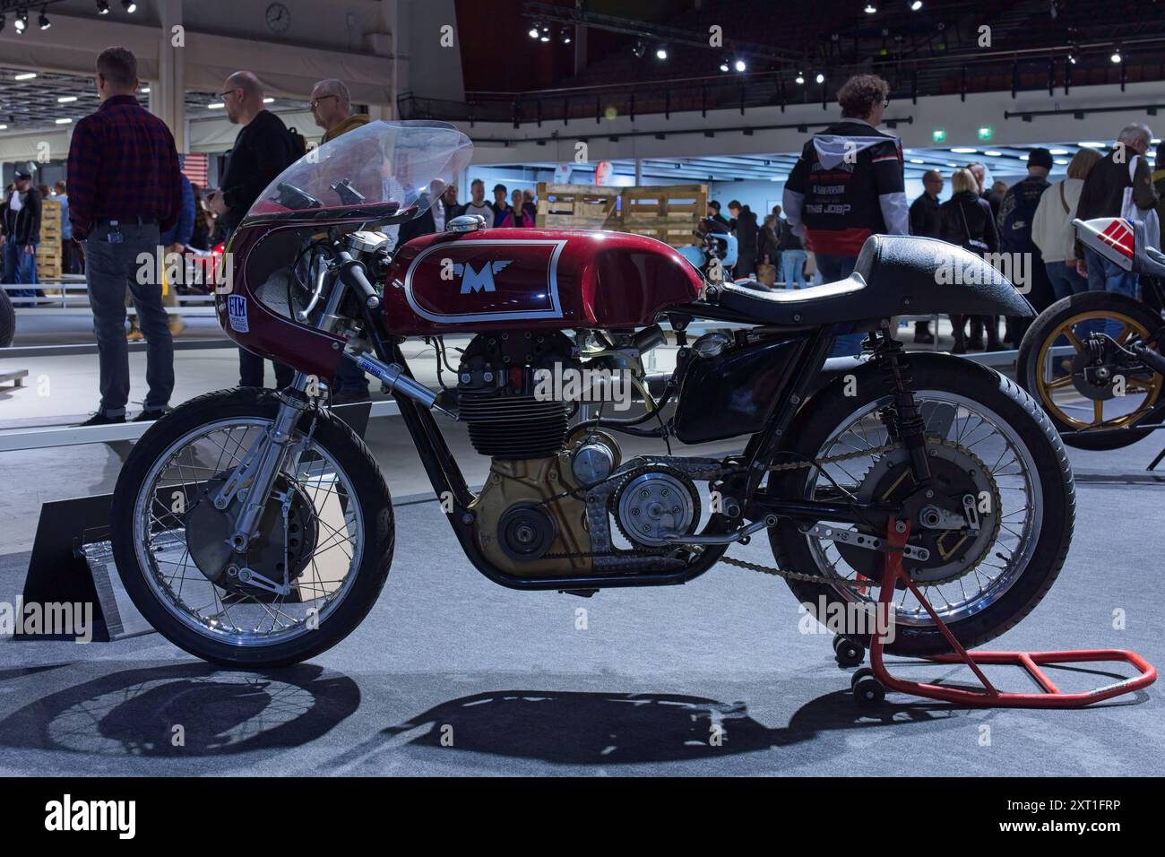 Pasila, Helsinki, Finland – February 3, 2024: Classic Racing Matchless ...