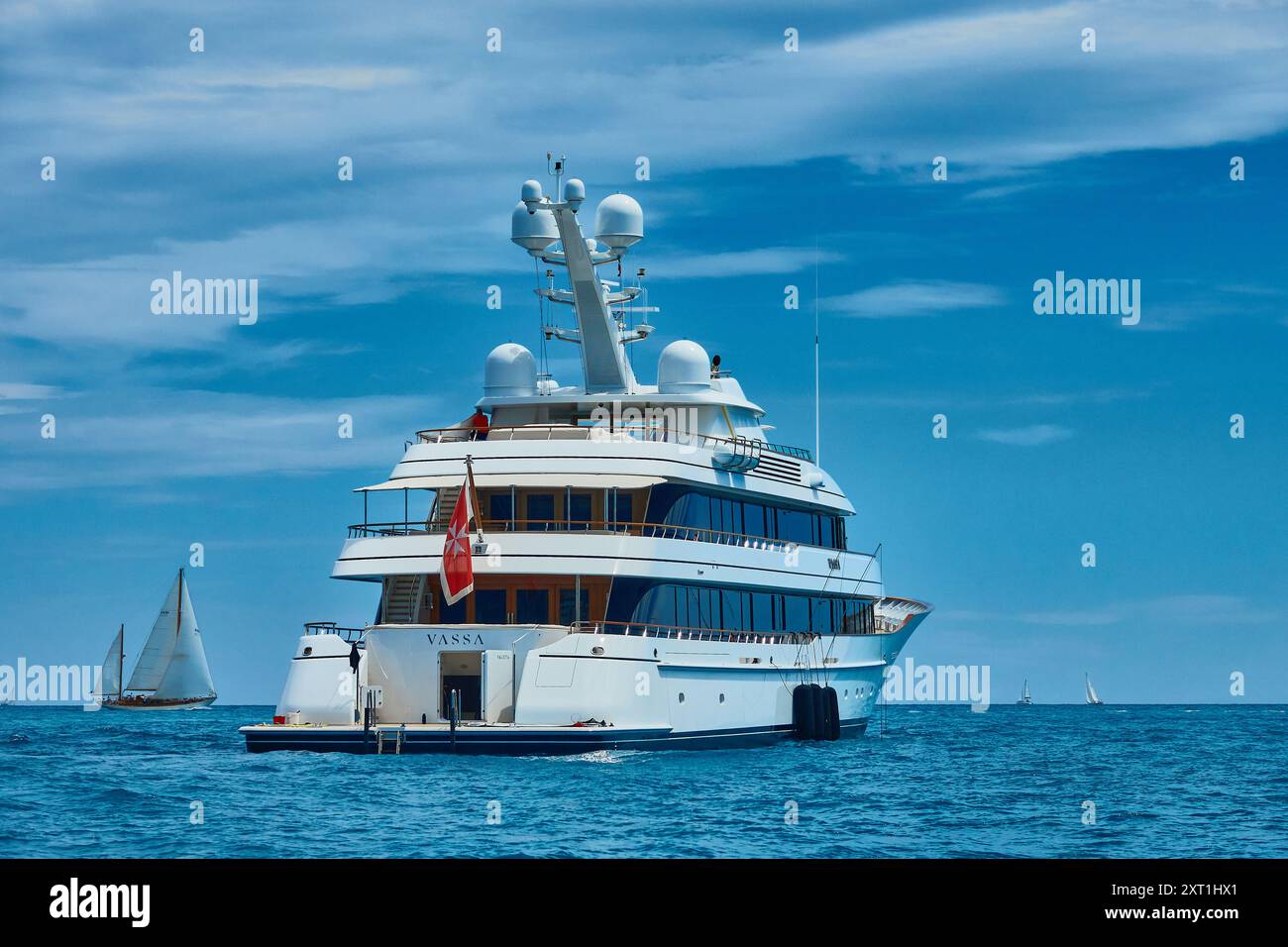 Superyacht vassa hi-res stock photography and images - Alamy