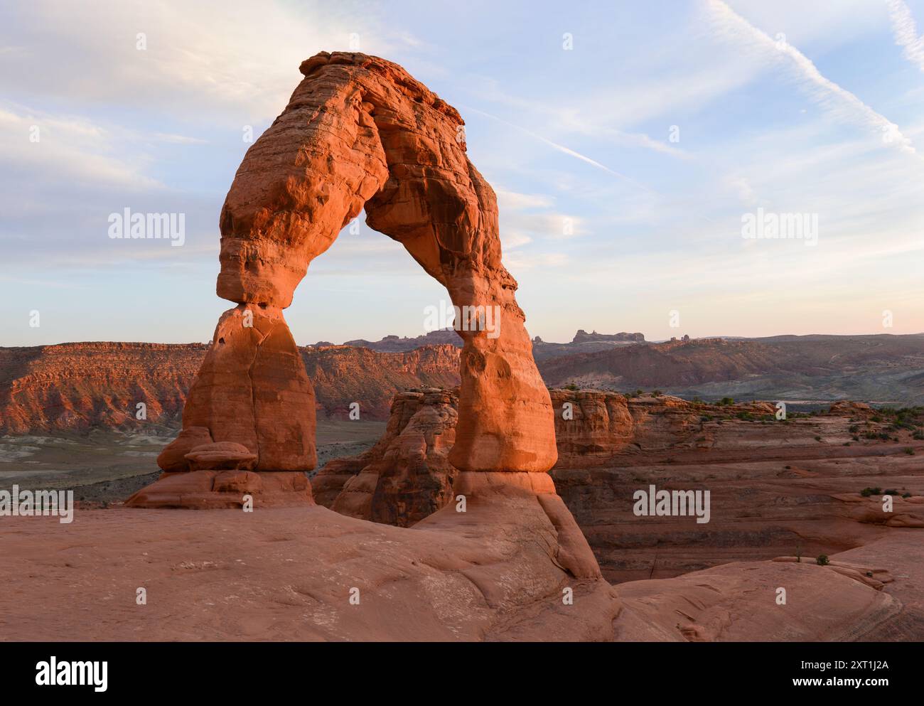 Delicate Arch at Arches National Park. Utah. USA Stock Photo - Alamy