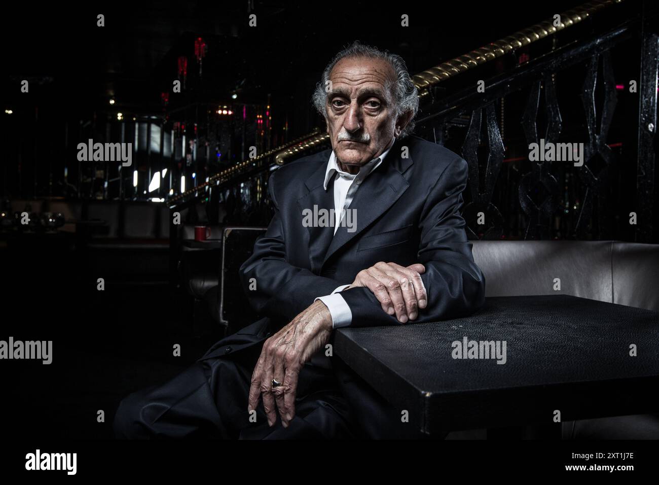 Oscar Owide, former owner of the Windmill Club, London Stock Photo - Alamy