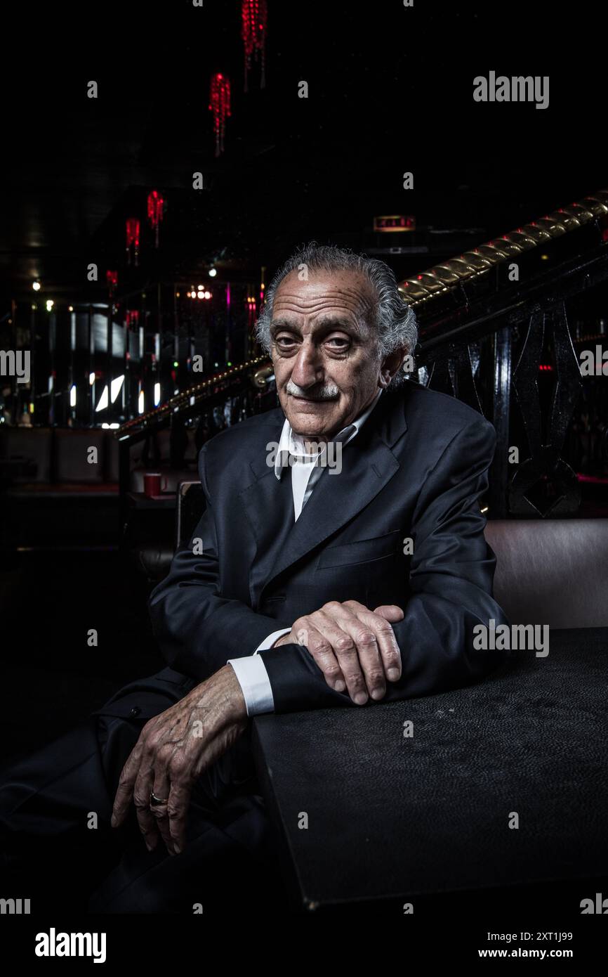 Oscar Owide, former owner of the Windmill Club, London Stock Photo - Alamy