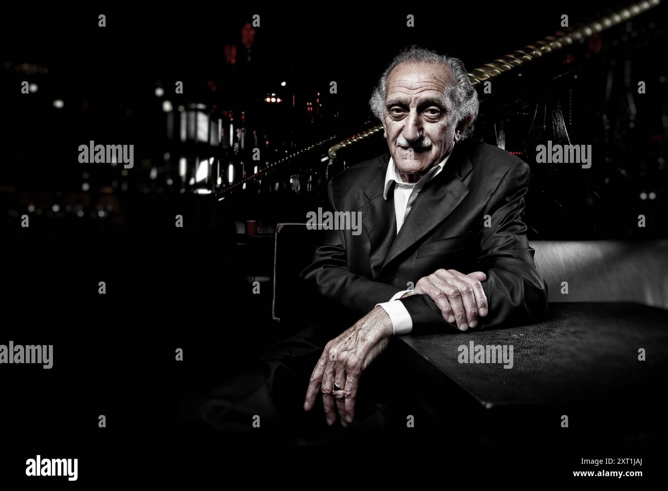 Oscar Owide, former owner of the Windmill Club, London Stock Photo - Alamy