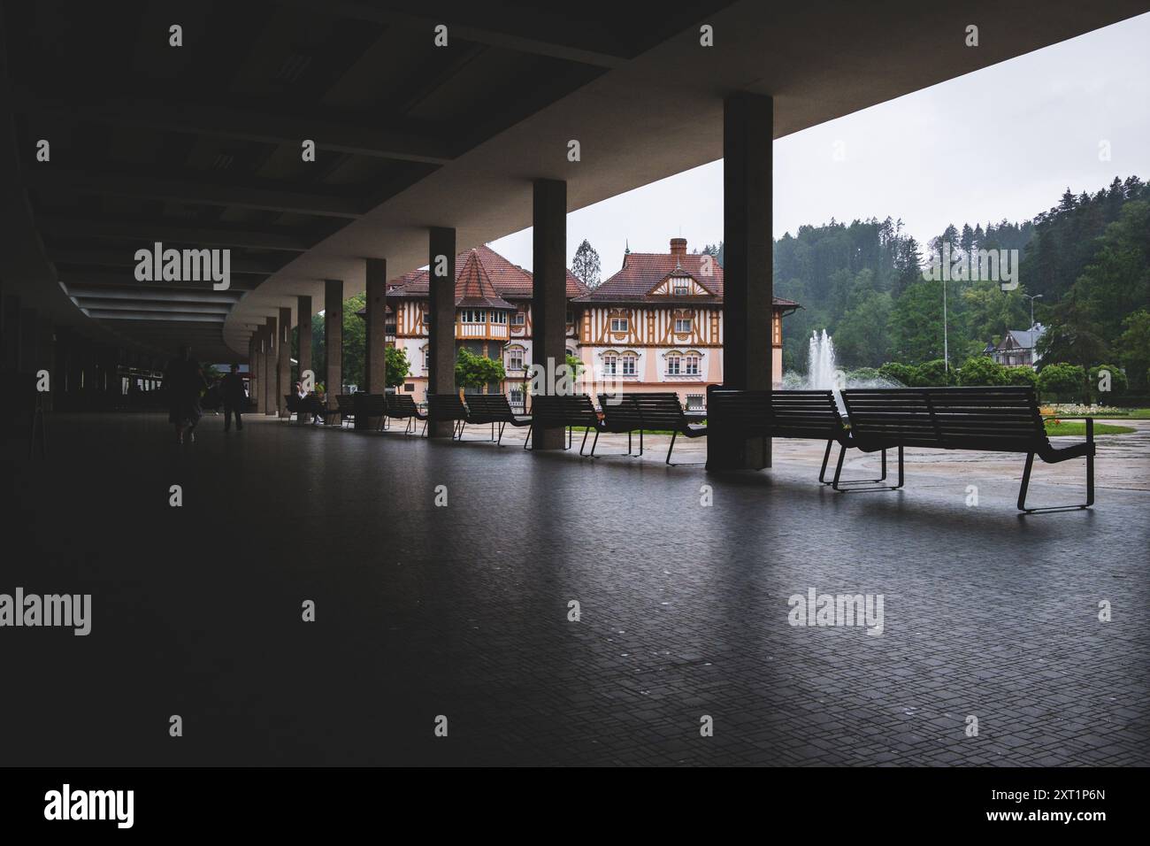 Building of Hotel Jurkovicuv dum, rebuild by architect Dusan Jurkovic ...