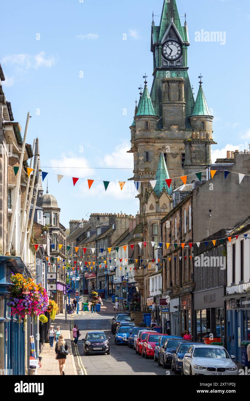 Scottish clock towers hi-res stock photography and images - Alamy