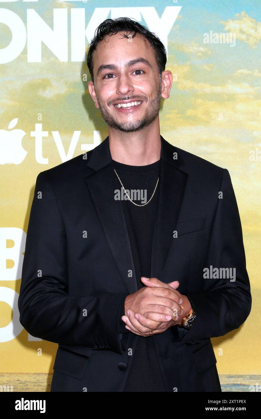 LOS ANGELES - AUG 12: Eric Diaz at the Bad Monkey Apple TV+ Series ...