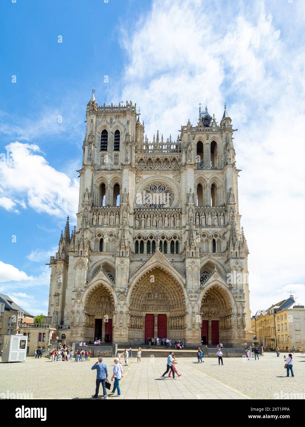 Amiens Cathedral, in the heart of Picardy, is one of the largest ...
