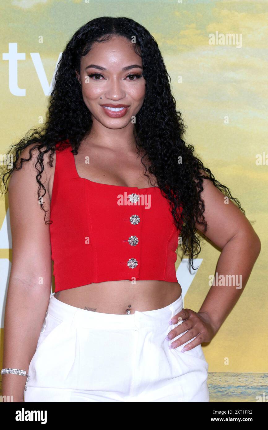 LOS ANGELES - AUG 12: Kadianne Whyte at the Bad Monkey Apple TV+ Series ...