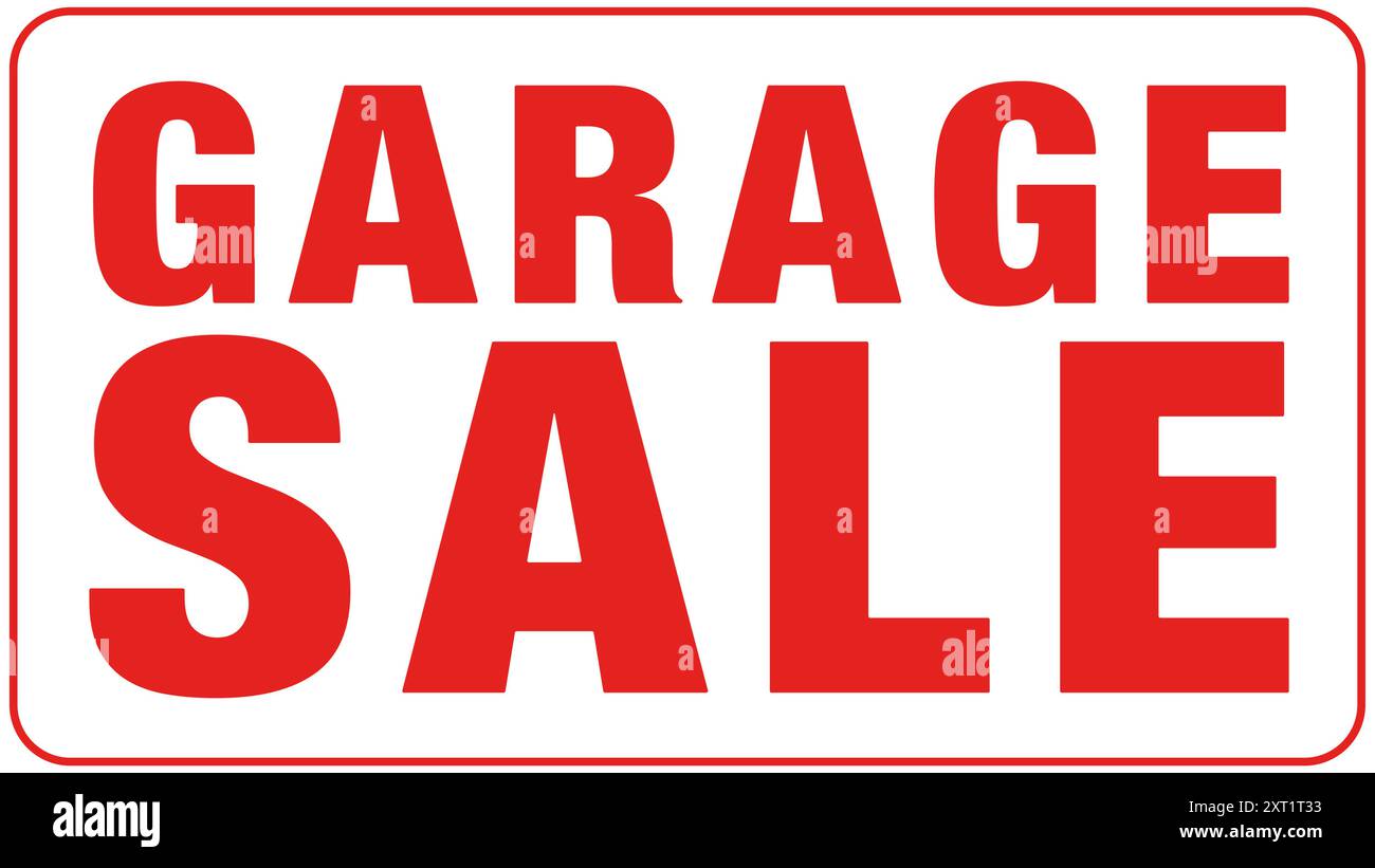 Garage Sale Sign, Sign Red Yard Sales Street Signs, Sale Events File ...